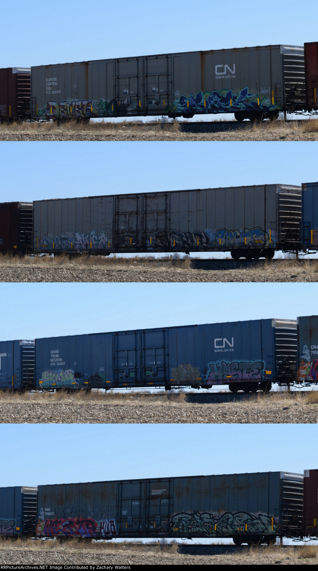 ICG IC GTW CNA Boxcars